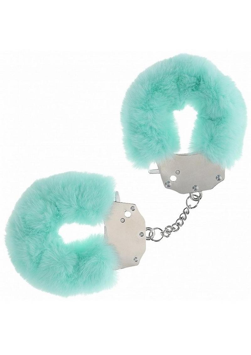 Ouch! Heavy-Duty Fluffy Handcuffs - Powder – Seductive Secrets by Dutchess